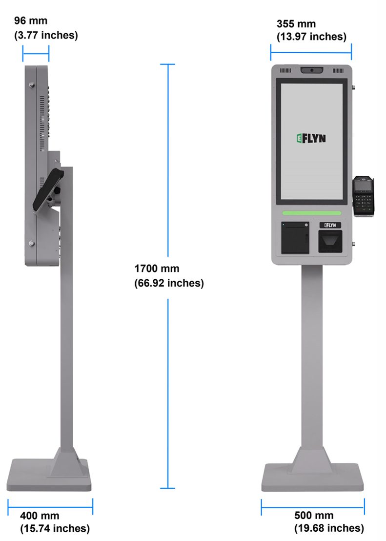 Self Checkout Kiosk Solution for Bubble Tea & Boba Restaurants - Eflyn