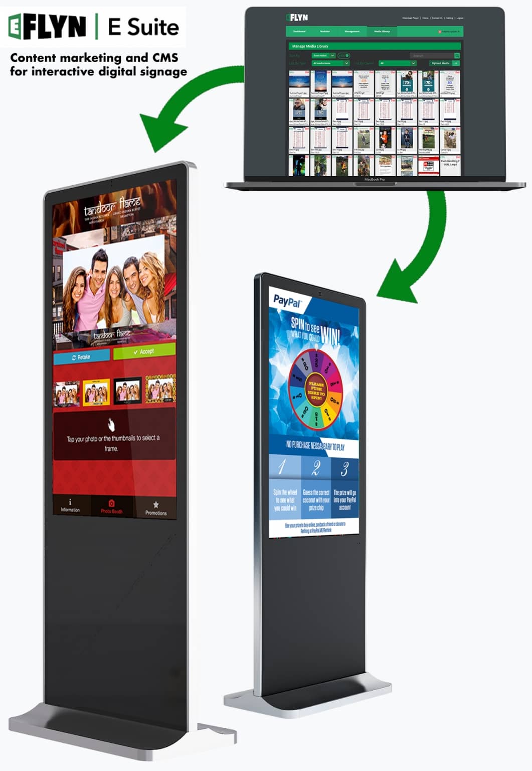 High Brightness Indoor Floor Standing Capacitive Touch Digital Signage ...