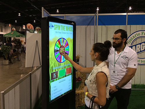 32" and 21.5" Floor Standing Interactive Capacitive Multitouch Kiosk ...