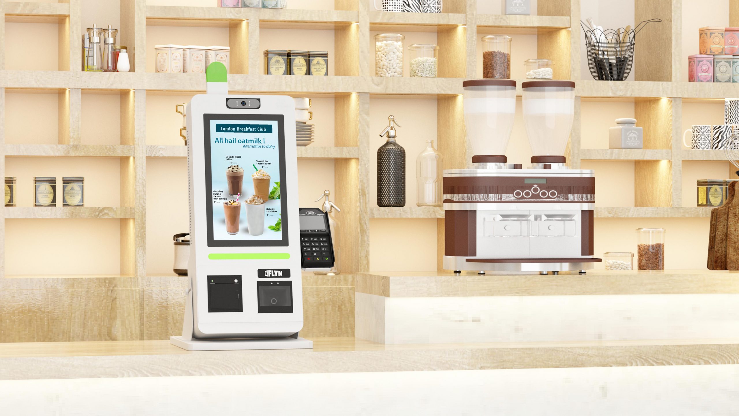 Revolutionize Your Checkout Process with the 15.6" Self Checkout Kiosk ...