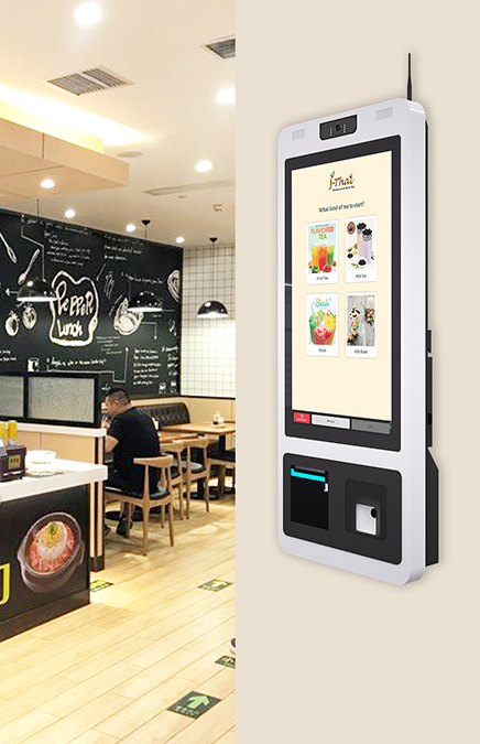 Self order kiosk flex for Restaurants - Eflyn Touch Screen Digital ...