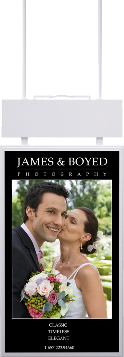 W Series: Dual-Sided High Brightness Window Display for Business - Eflyn